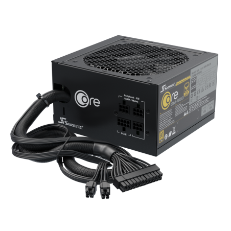 ATX POWER SUPPLY 650W 100-240VAC 80+ GOLD CORE GOLD GM 650 *SEASONIC