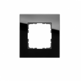 Glass frame 1-fold black *GVS